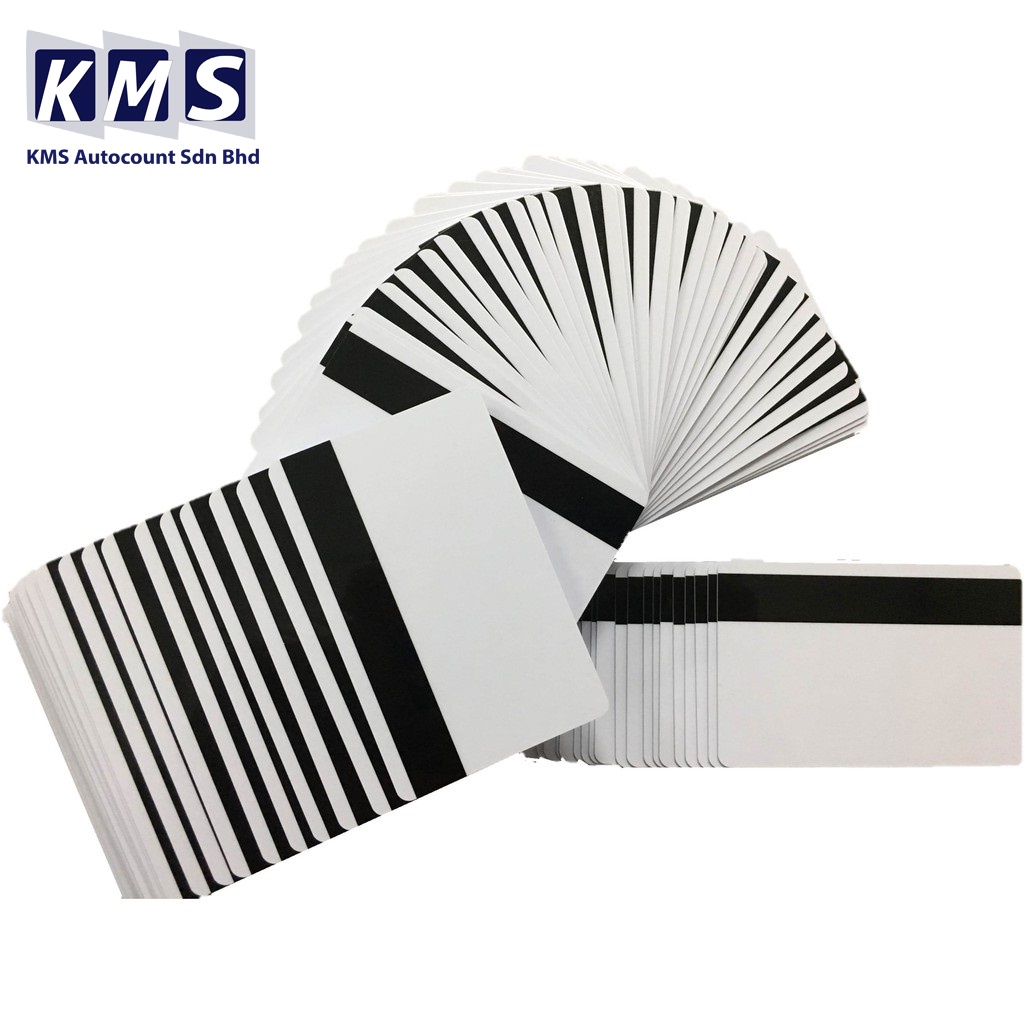 PVC BLANK MAGNETIC STRIPE PLASTIC CARD HICO 100PCS Shopee Malaysia