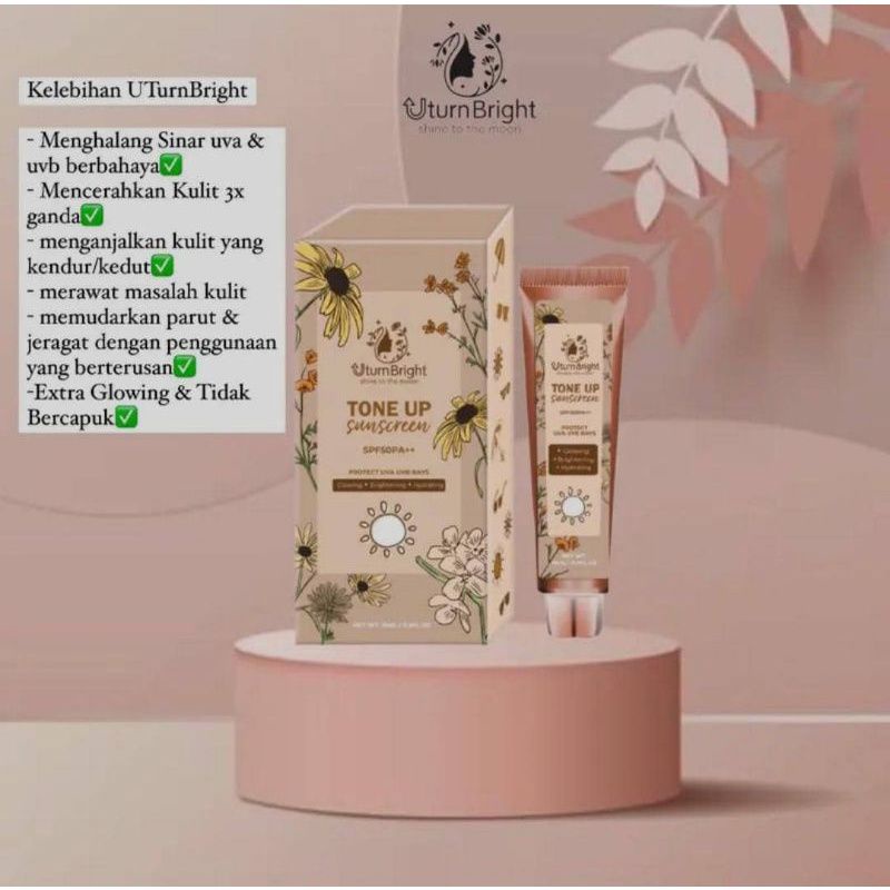 NEW Uturn Bright Sunscreen Viral Tiktok | Shopee Malaysia