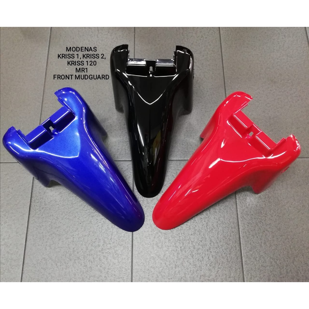 MODENAS KRISS 1/KRISS 2/KRISS 120/KRISS MR1 FRONT MUDGUARD | Shopee ...