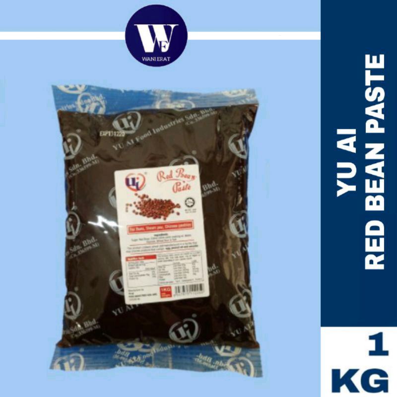 [1KG] RED BEAN PASTE YU AI | INTI KACANG MERAH YU-AI | Shopee Malaysia