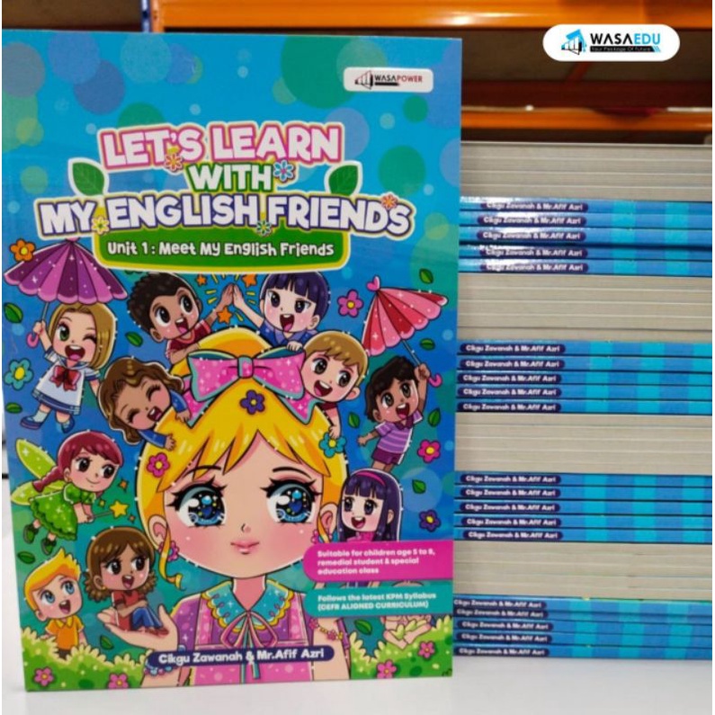 Buku Membaca Let's Learn with My English Friend / Let's Read (English Book for Children ...
