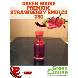 25G REPACK GREEN HOUSE BRAND | STRAWBERRY FLAV OIL | STRAWBERRY EMULCO ...
