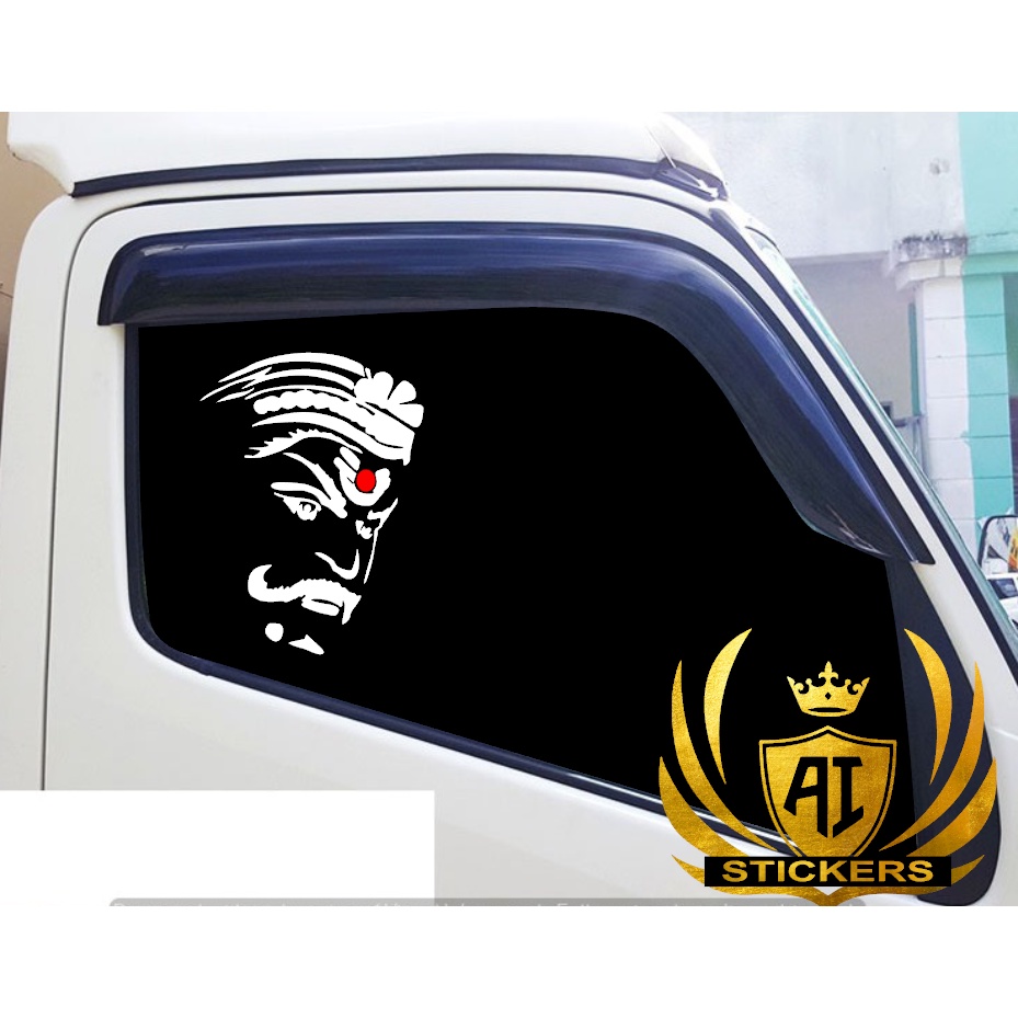 KARUPPAR LORRY SIDE WINDOW STICKER HIGH QUALITY | Shopee Malaysia