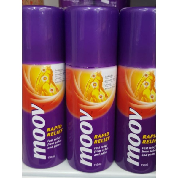 Moov Rapid Relief Spray | Shopee Malaysia