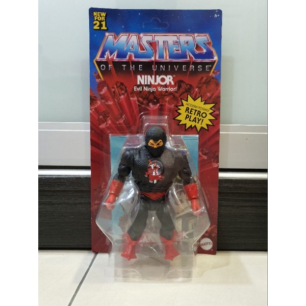 Mattel Motu Masters Of The Universe Origins Ninjor Action Figure ...