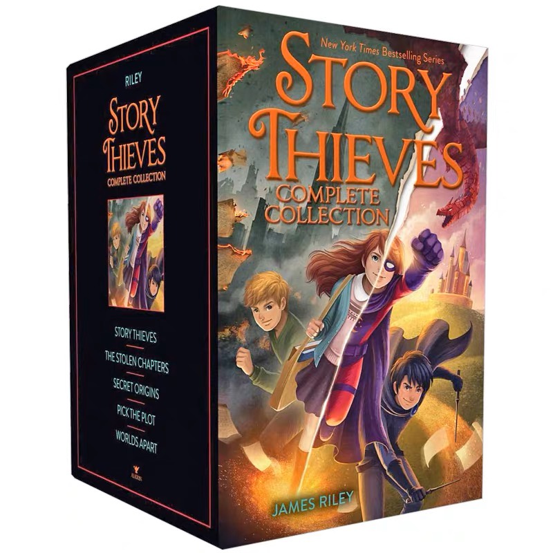 Story Thieves 5 Books Complete Collection Set For Age 7-12 Science ...