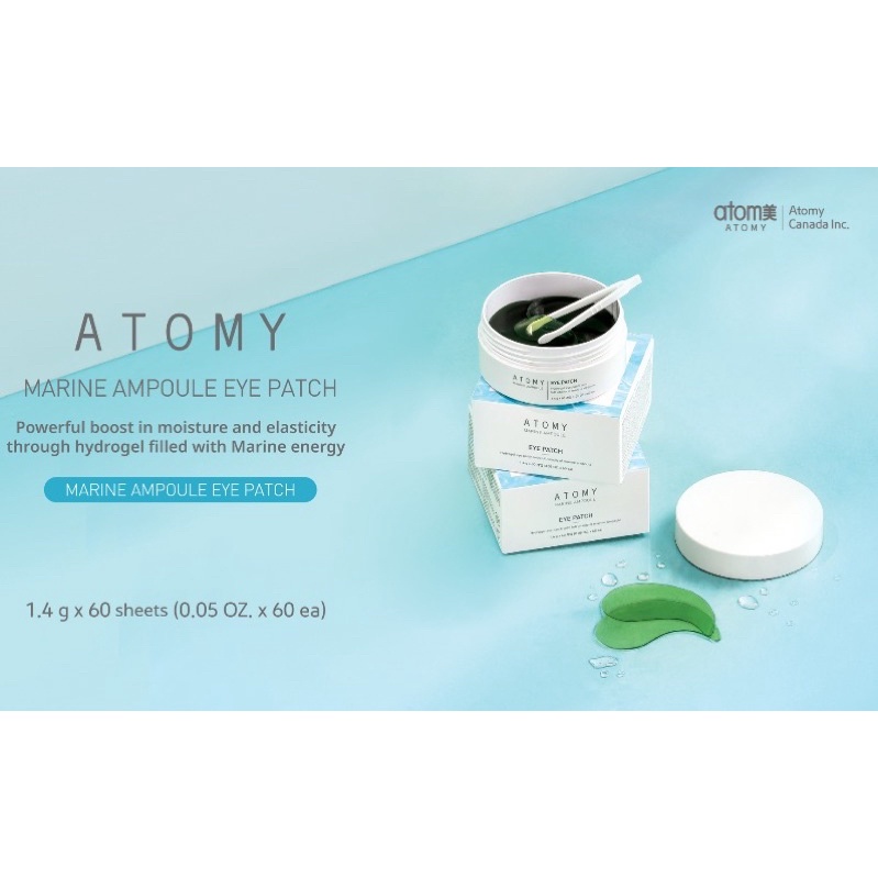 Atomy Marine Ampoule Eye Patch 1(Box) | Shopee Malaysia