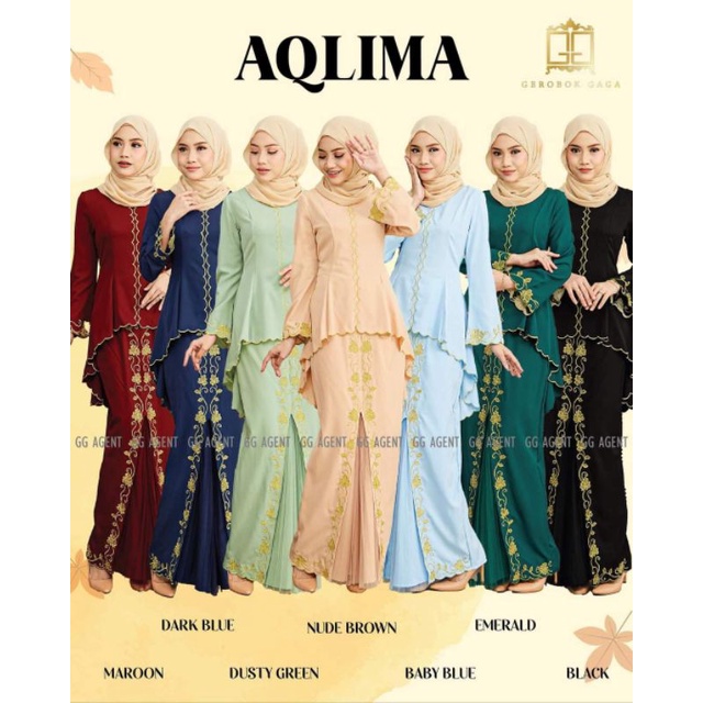 [GG] RAYA 2023 AQLIMA KEBAYA | Shopee Malaysia