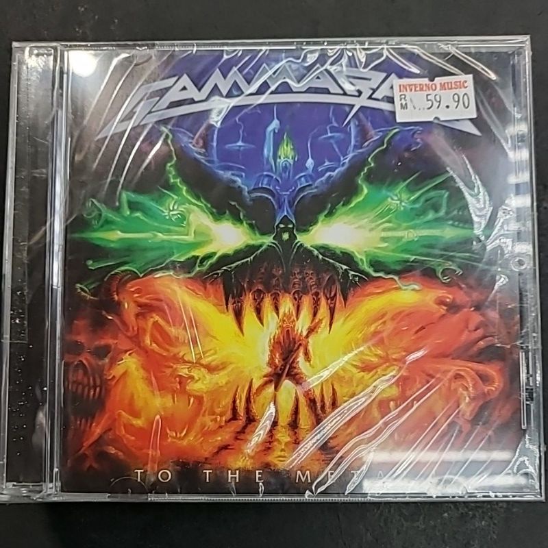 Gamma Ray - To The Metal (CD) | Shopee Malaysia