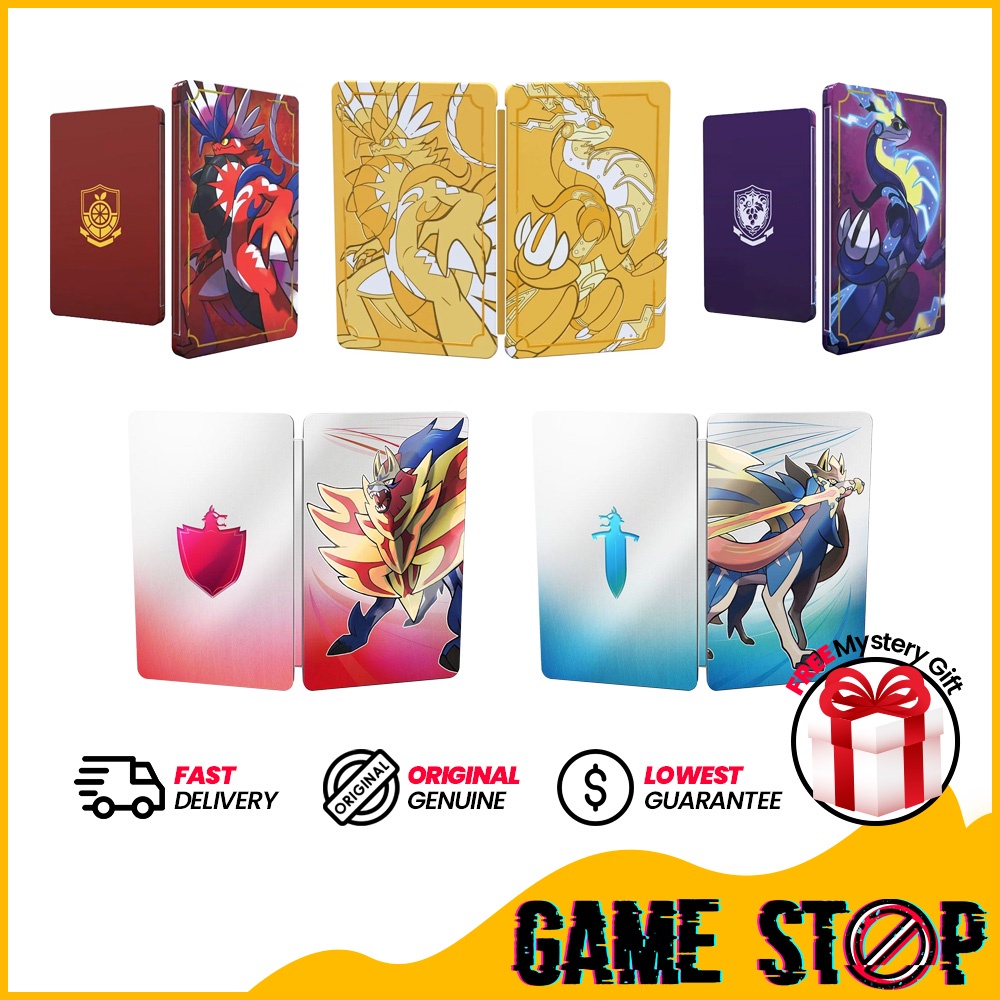 Pokemon Scarlet / Violet / Sword / Shield / Gold Collectible Steelcase ...