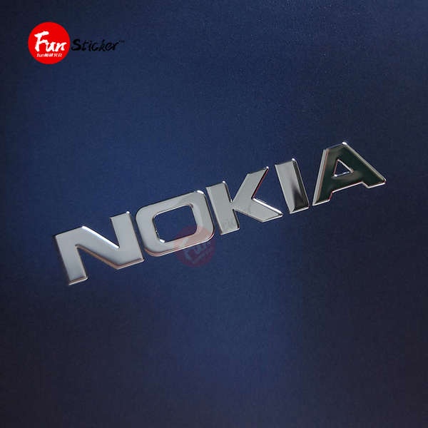 New Nokia logo Modified Sticker Mobile Phone Computer Notebook Metal ...
