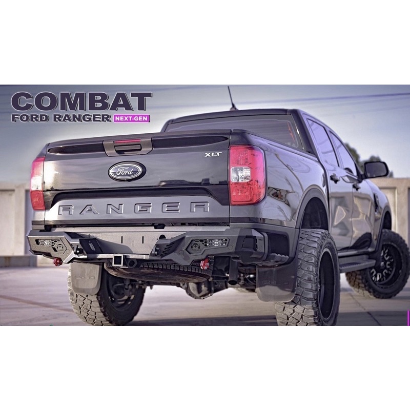 Ford Ranger T9 2022 Armando Rear Bull bar Bumper Robotic Desight ...