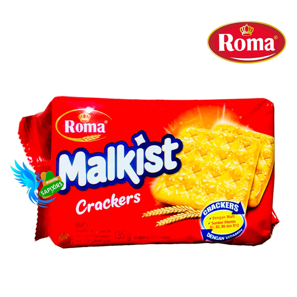 ROMA Malkist Crackers | Sugary Crackers | Biskut Kraker Bergula ...