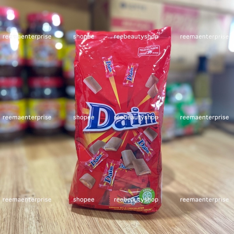 DAIM Milk Chocolate 280g 39 Minis | Shopee Malaysia