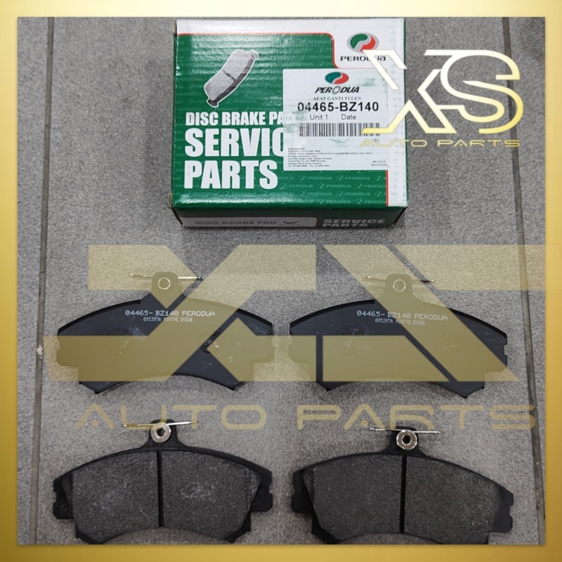 (100% Original) Perodua Brake Pad Front - Perodua Alza Old (1st Model ...