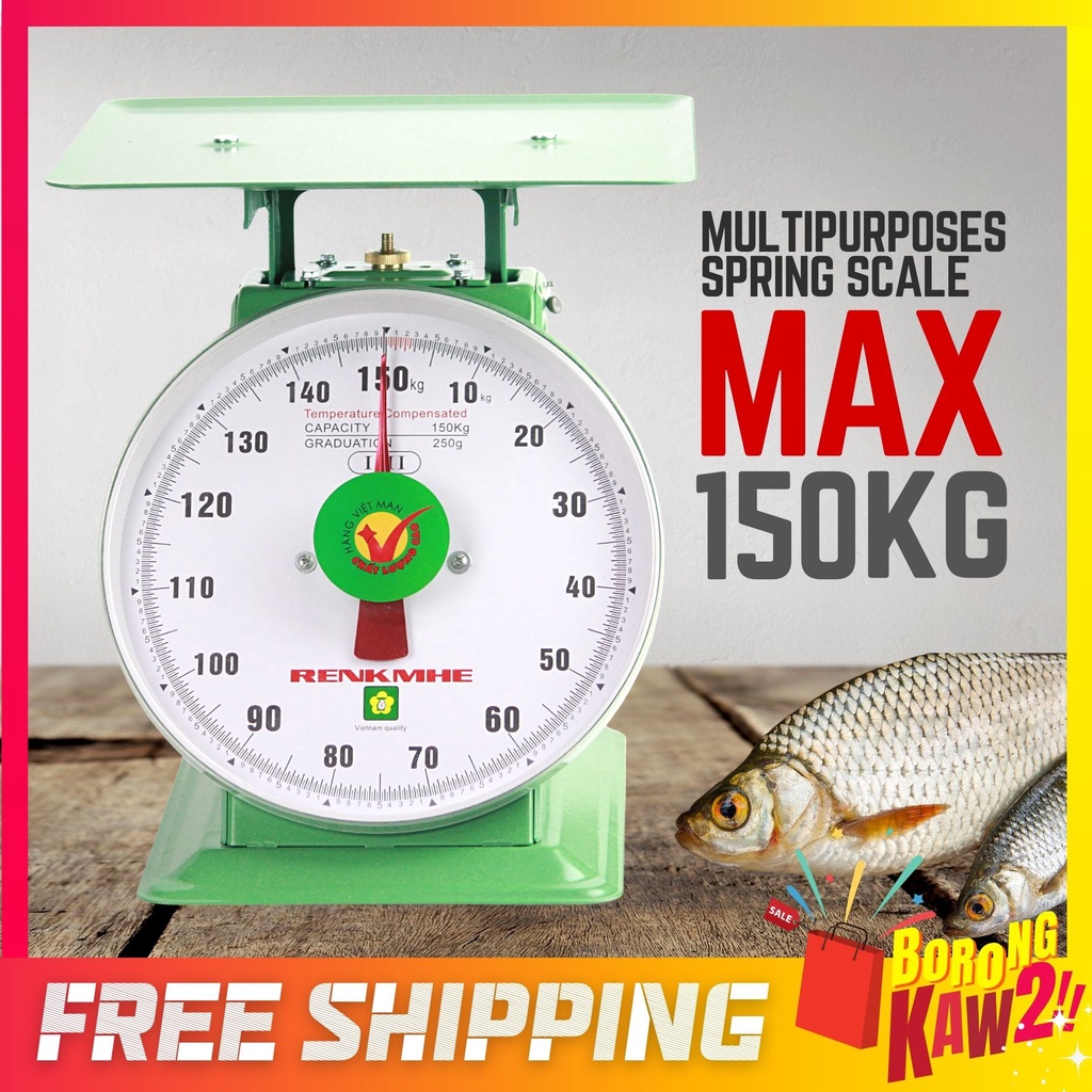 BKK RENKMHE 100KG / 150KG Weight Scsle Penimbang Ikan Penimbang Berat ...