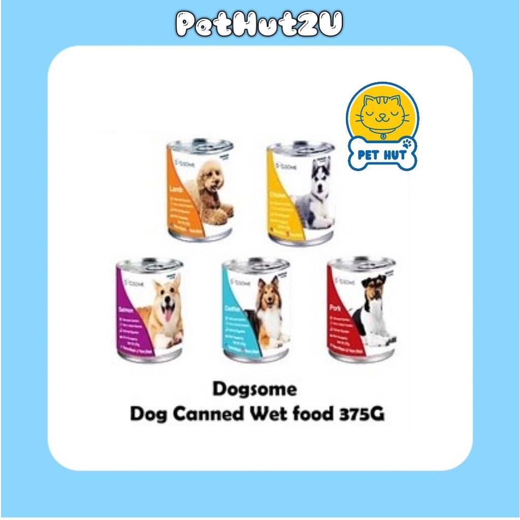 Dogsome Dog Wet Food / Dog Canned Food 375g | Shopee Malaysia