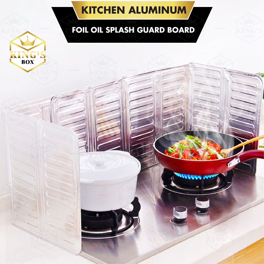 Kitchen Tools Cooking Insulate Splash Proof Oil Baffle Plate Aluminium ...