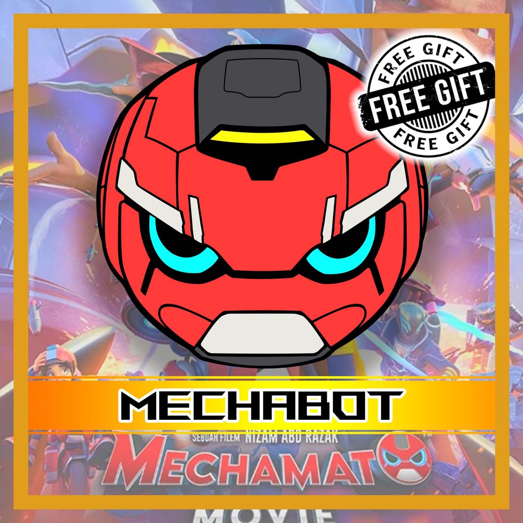 Sticker Mechabot / Mechabot Sticker Multiply Layer Color Cutting Sticker - High Quality Hand ...