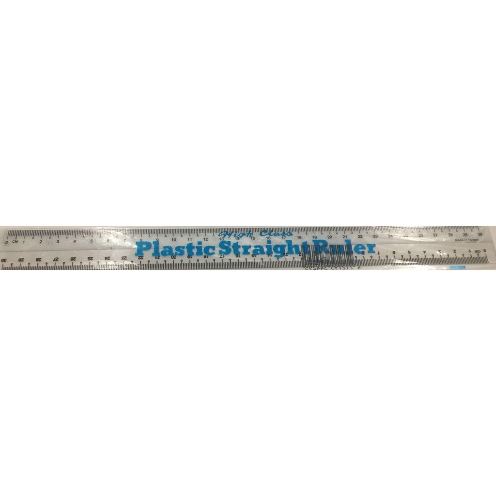 Plastic Straight Ruler 6 inch/12 inch | Shopee Malaysia