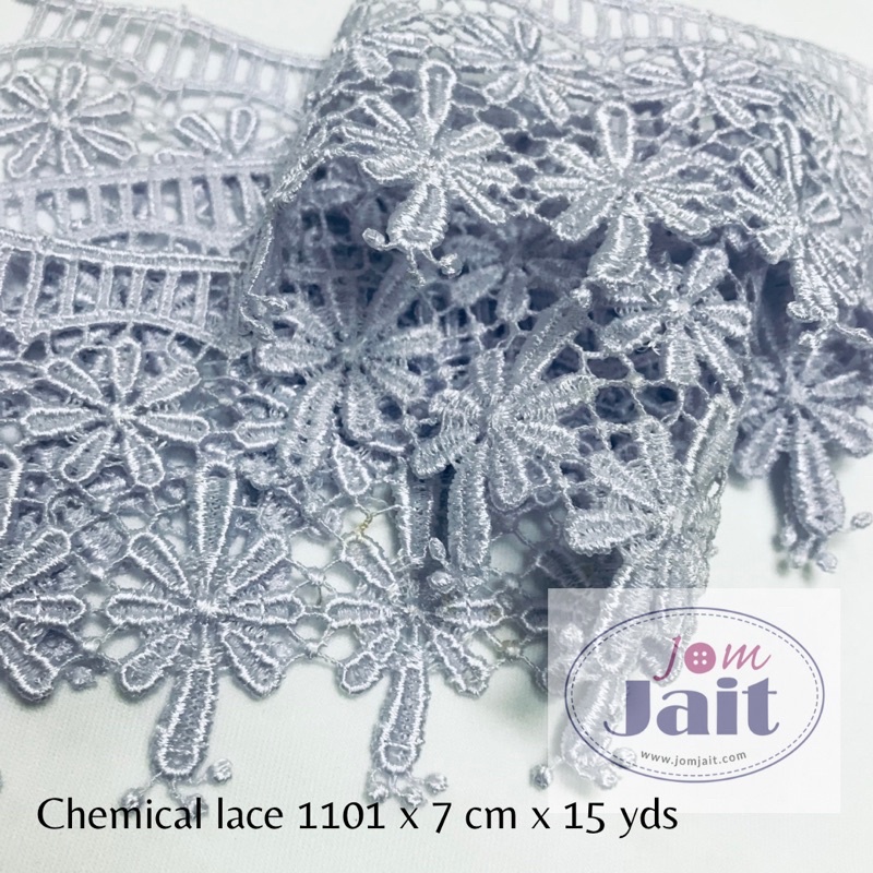 Renda Chemical Lace 1101 x 7.0 cm x 15 Yds ( 15 Yds Per Roll ) Renda ...