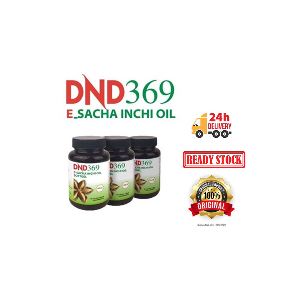 DND 369 E-SACHA INCHI OIL SOFTGEL (3 BOTOL /60 BIJI/BOTOL) | Shopee ...