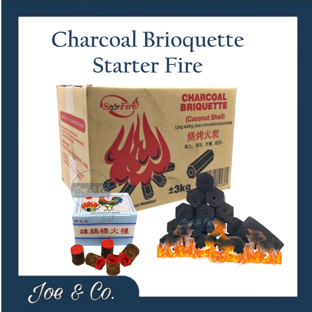 Arang BBQ High Kualiti Charcoal Briquette / Arang Kelapa / BBQ Fire ...