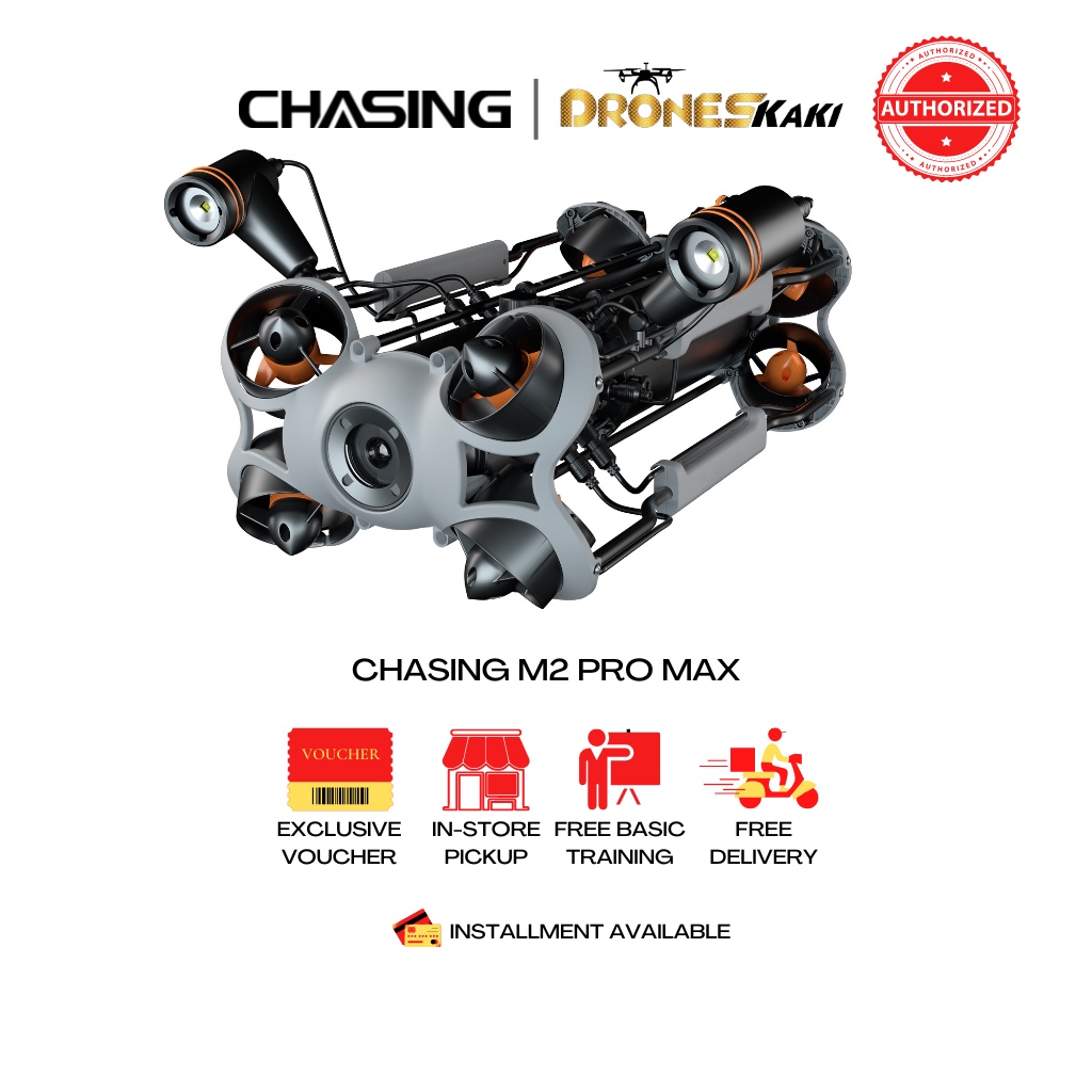 CHASING M2 PRO MAX ROV | Industrial-Grade Underwater ROV | Shopee Malaysia
