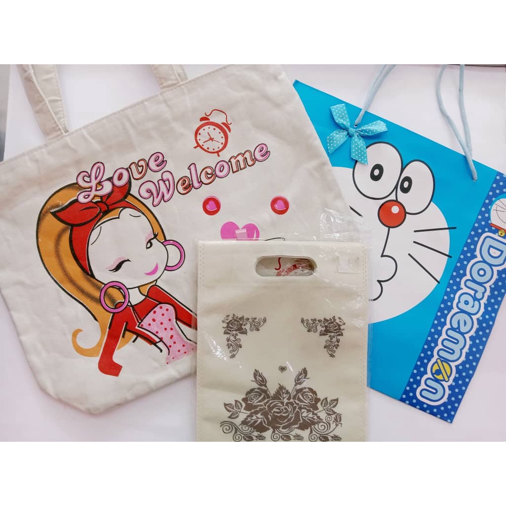 ECO RECYCLE/REUSEABLE BAG | Shopee Malaysia