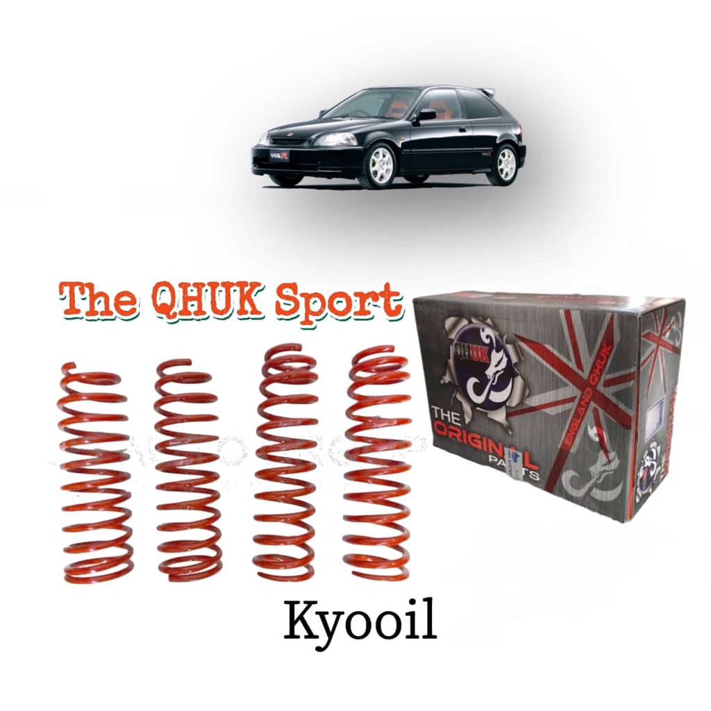 Hinda Civic SO4/SO3 1996 QHUK Sport Performax Lowered Coil Spring ...