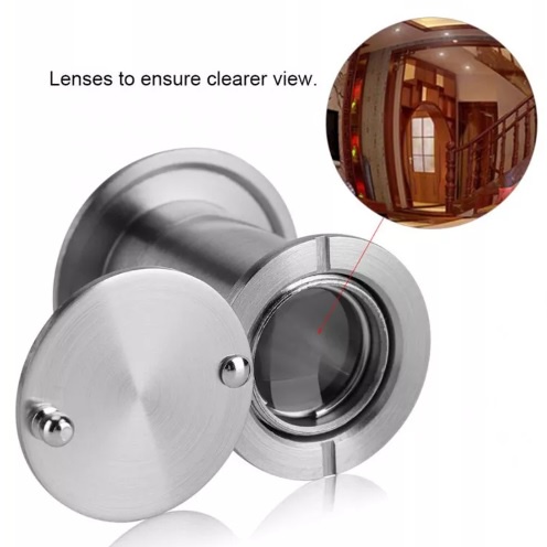 Door Viewer 200 Degree Wide Angle Peephole Security Hidden Door ...