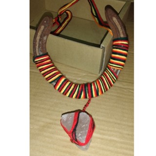 [100% USED ] Rust/Used Black Horse Shoe + Alum Stone / Kuthirai Laadam ...