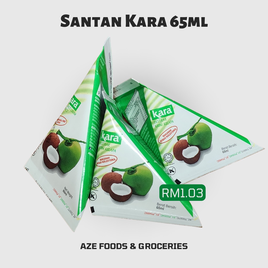 SANTAN KARA 65ML/ COCONUT MILK (PROMOTION 1 CARTON) | Shopee Malaysia