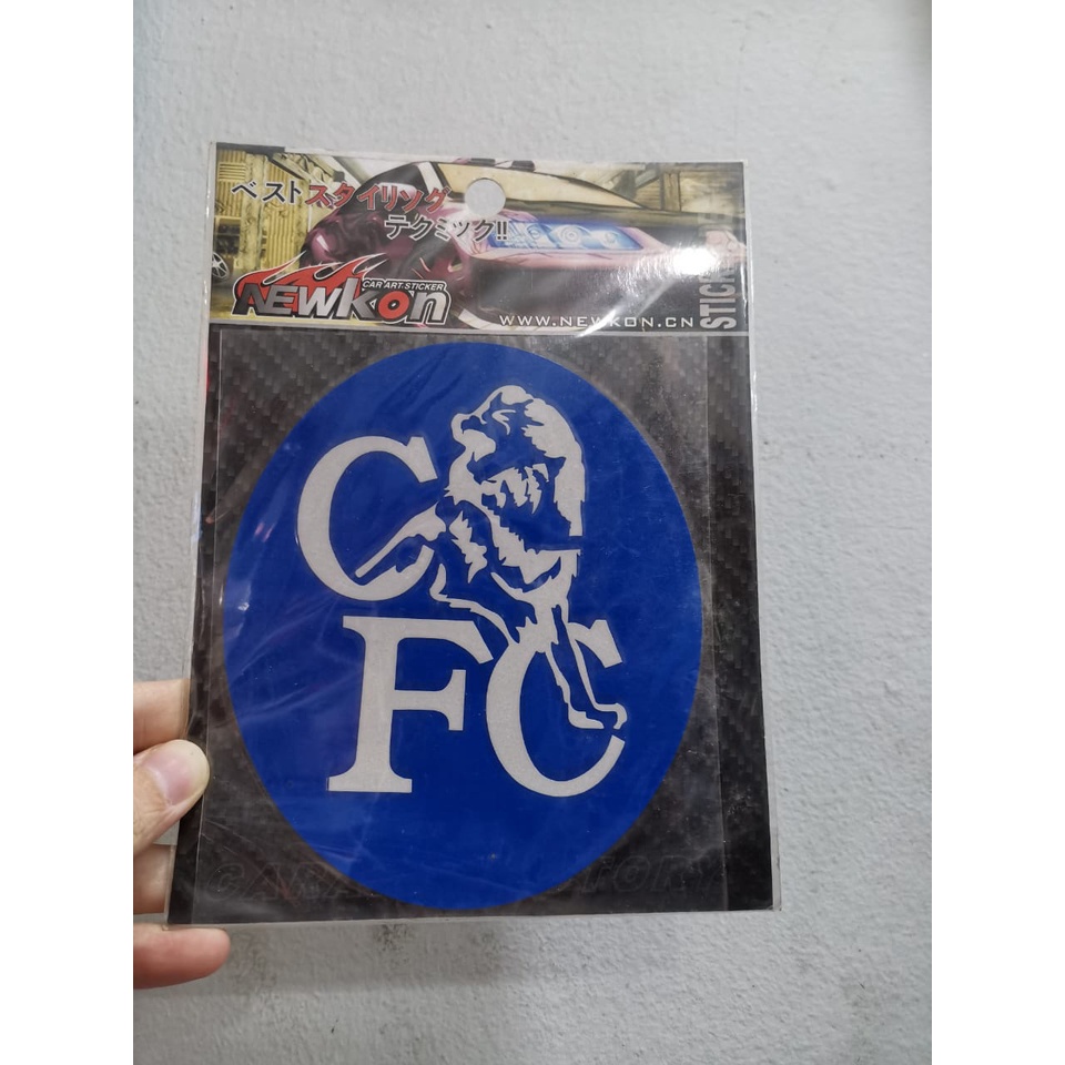 Chelsea FC Football Club Sticker Chelsea FC Bola Sepak Sticker Chelsea ...