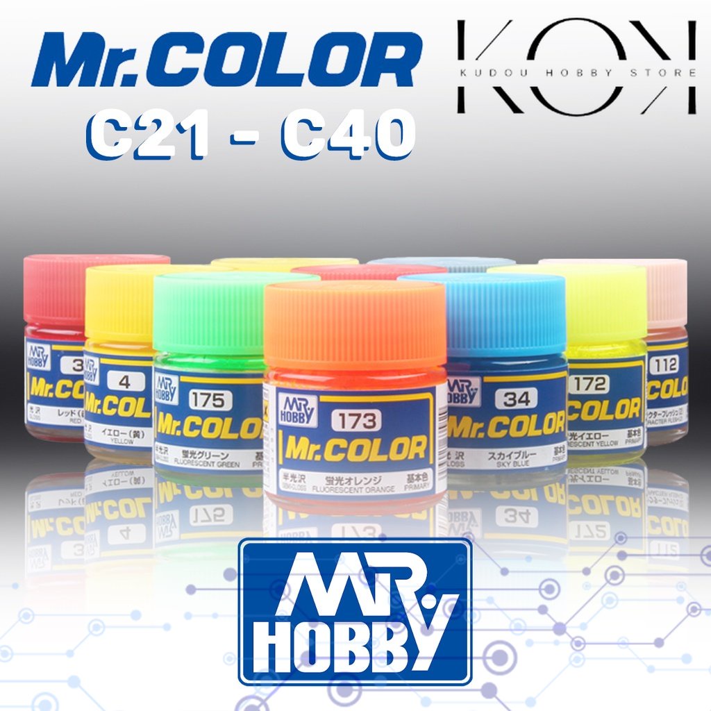 Mr Hobby Mr Color C21 - C40 Mr.Hobby Mr. Hobby Mrhobby Mr. Color ...