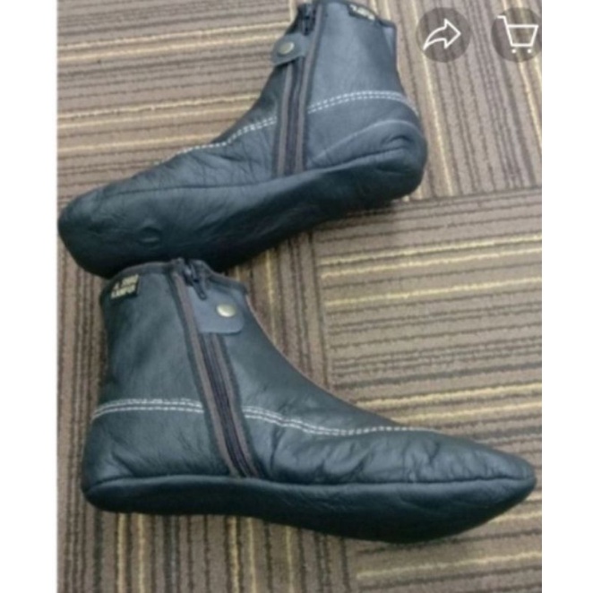 Khuf Atau.kasut kulit Alas Kaki 100% Original Leather Tebal Kasut Tawaf ...
