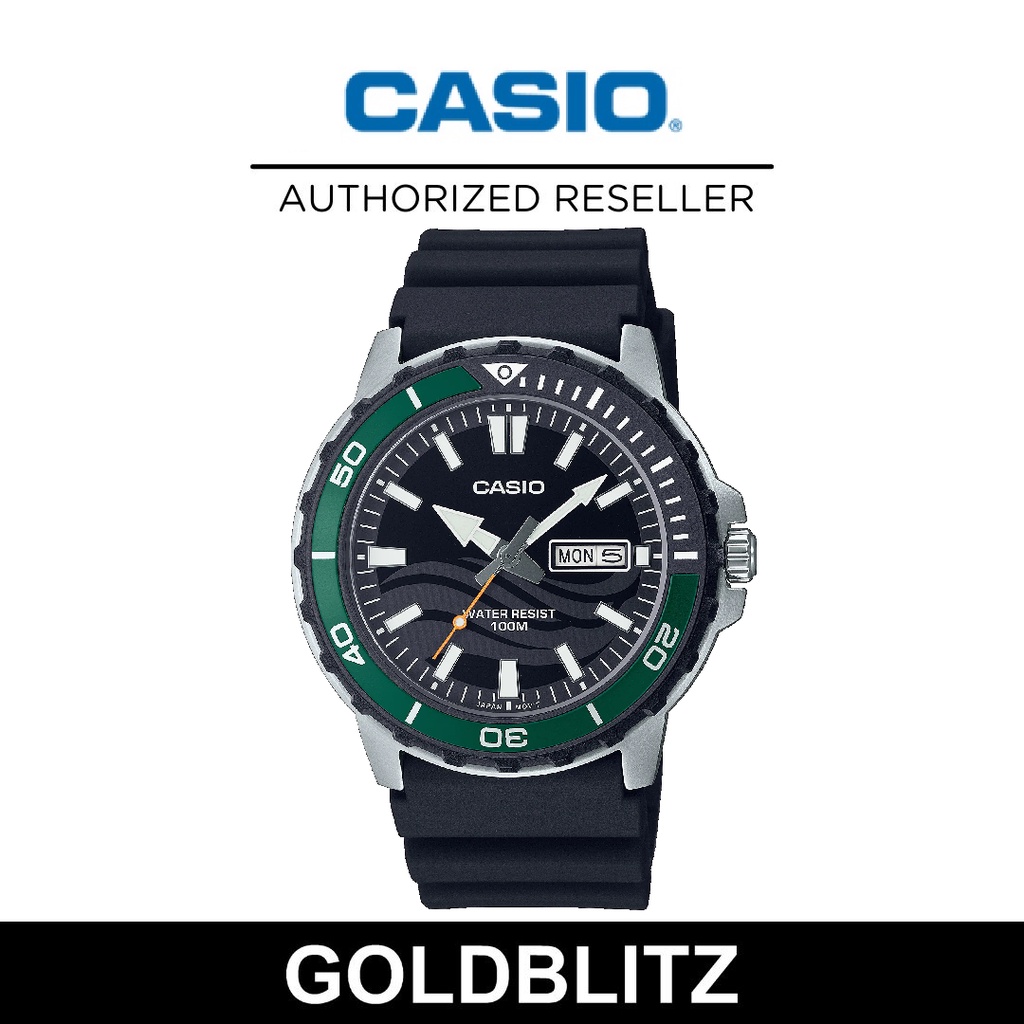 Casio MTD-125 Marine Sports MTD125 Diver MTD-125-1A MTD125-1A MTD-125-1 ...