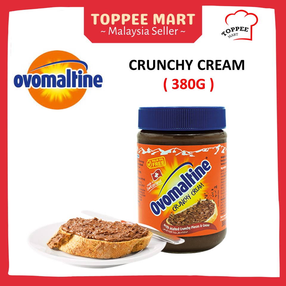 OVOMALTINE - Crunchy Cream 380g Ovomaltine | Shopee Malaysia
