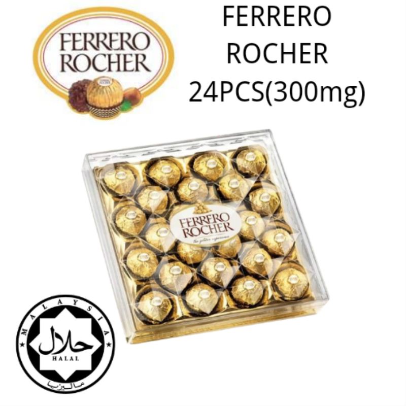 FERRERO ROCHER 24PCS(300mg) | Shopee Malaysia