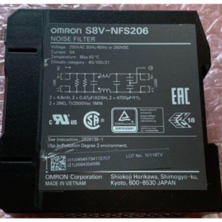 OMRON S8V-NFS206 Noise Filter With Control Panel | Shopee Malaysia