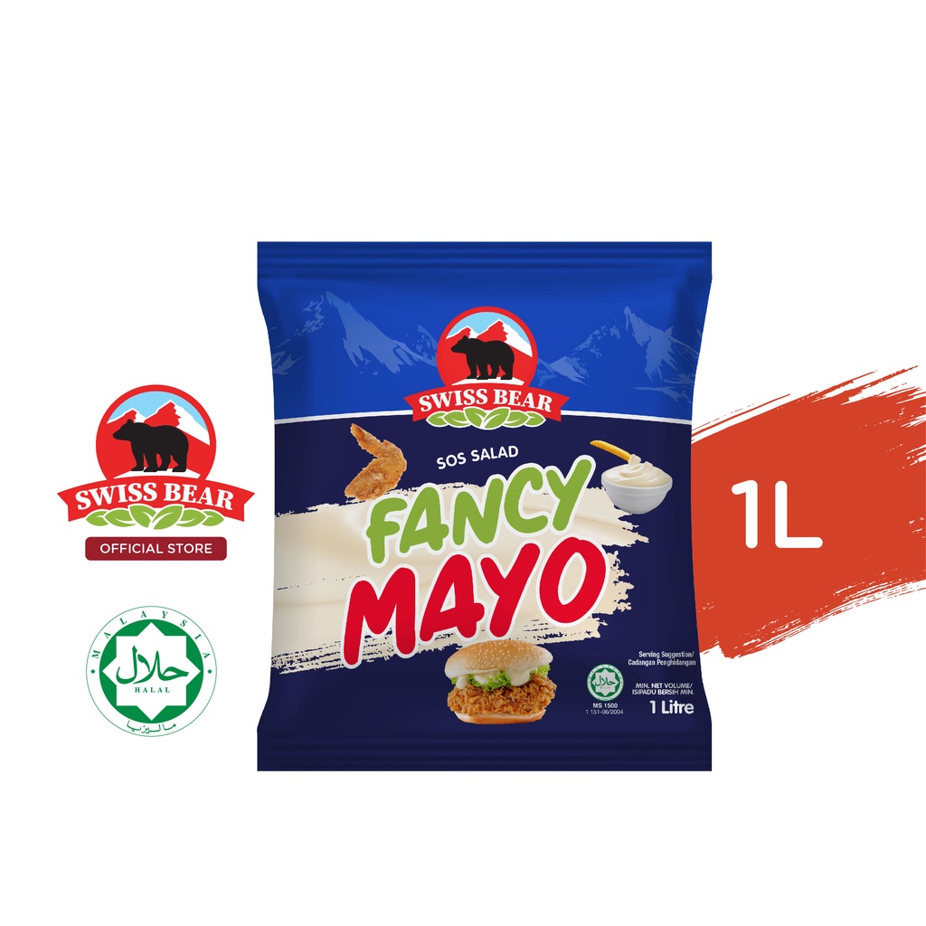 Swiss Bear Fancy Mayo (1L) | Shopee Malaysia