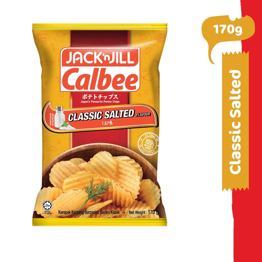 Jack ‘n Jill Calbee - Classic Salted (170g) | Shopee Malaysia