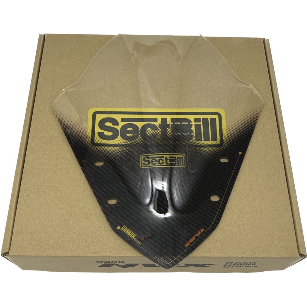 SECTBILL VISOR WINDSHIELD YAMAHA NVX V1/V2 100% (ORIGINAL) | Shopee ...
