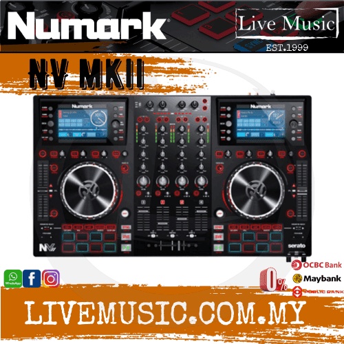 Numark NV MKII 2-Ch Di Controller With Audio I/O (NVMKII) | Shopee Malaysia