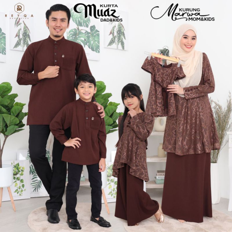 NEW ARRIVAL | FAMILY SET SEDONDON | KURUNG MARWA, GOWN BABY & KURTA ...