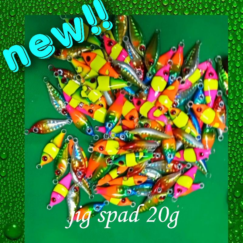 the J jigs spad 20g metal jig micro jig lure fishing (ready stock ...