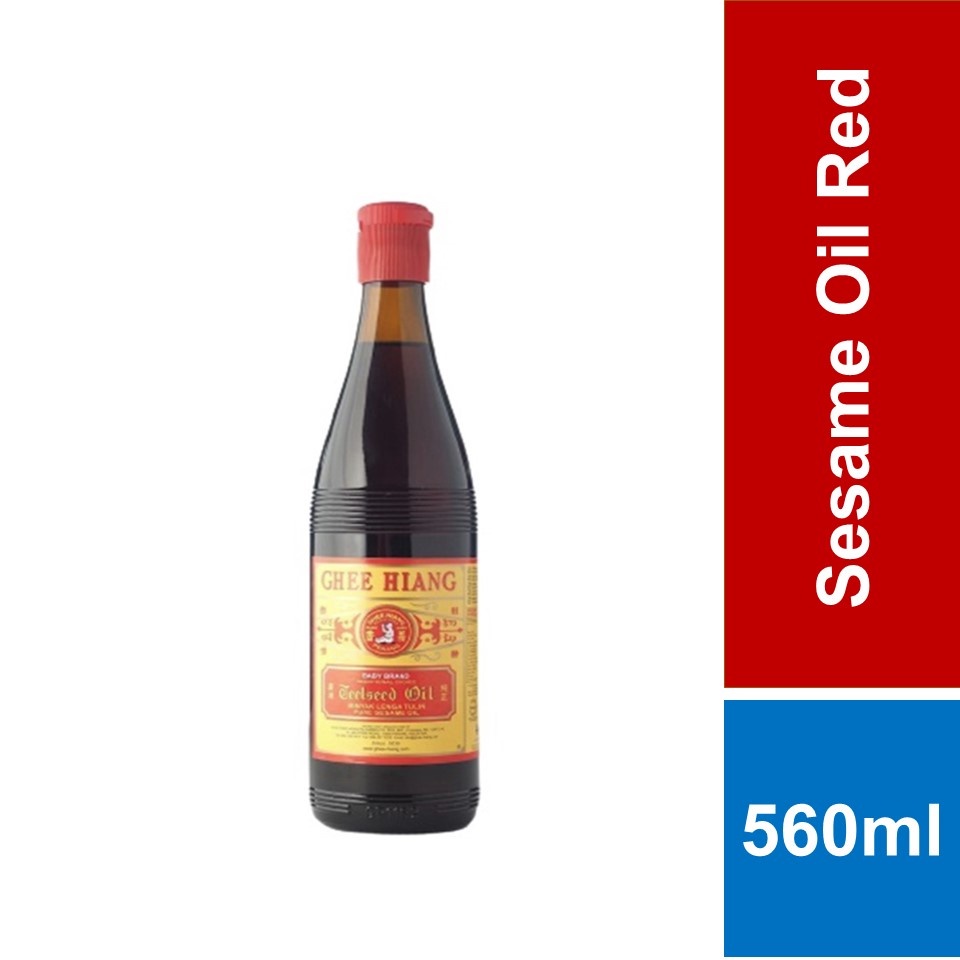 Ghee Hiang Baby Sesame Oil Red Label 560ml | Shopee Malaysia