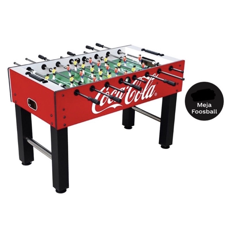 Coke Coca Cola Foosball Table / Football Table Limited Edition | Shopee ...