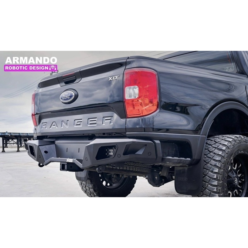 Ford Ranger T9 2022 Armando Rear Bull bar Bumper | Shopee Malaysia