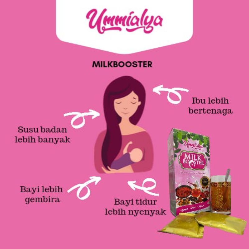 Milkbooster Banyak Susu Naik HB Pekat susu Ibu Minuman Air Buah Air ...
